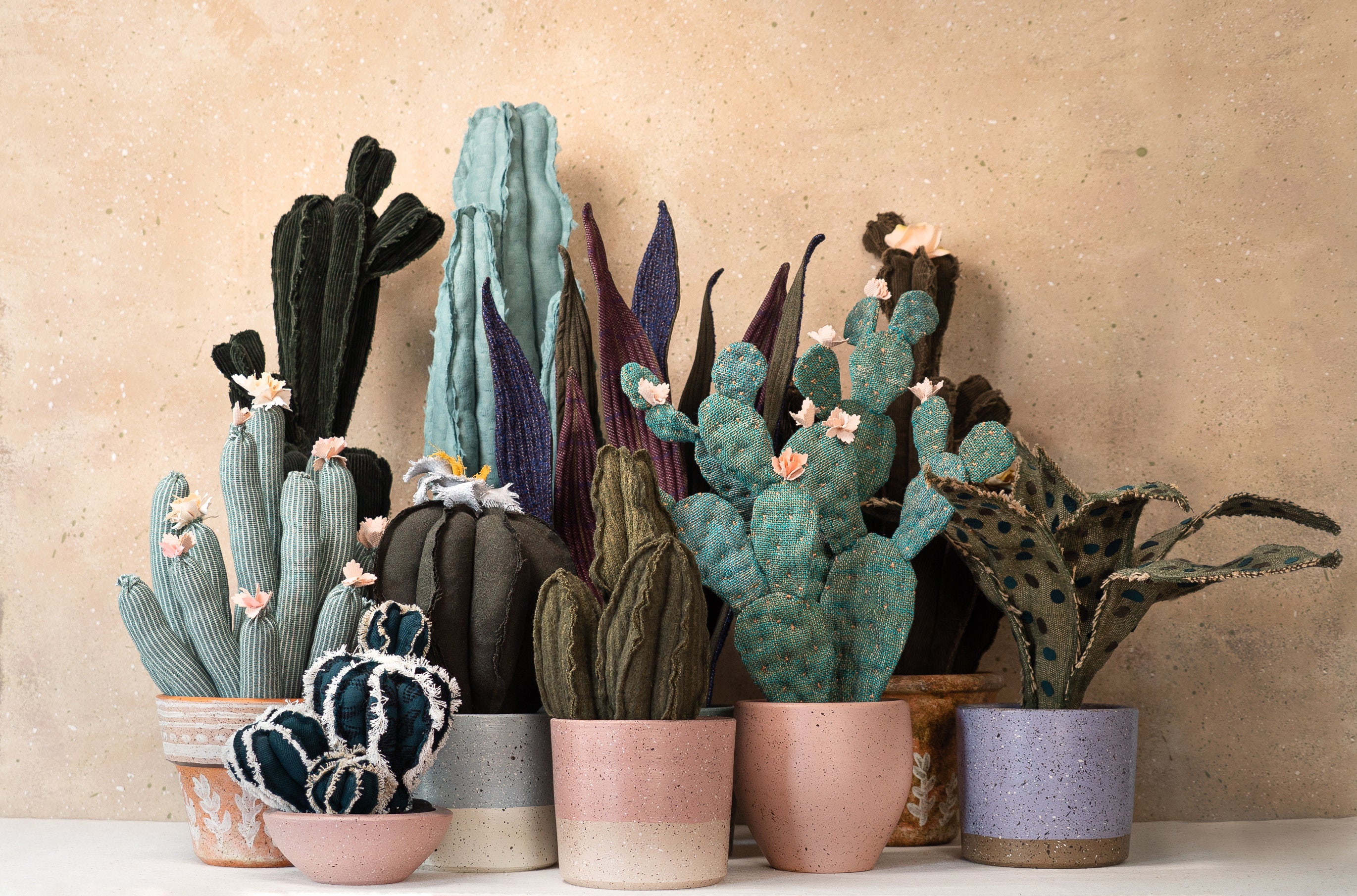 Home and Office Decor Unique Handmade Cactus Plant - Etsy