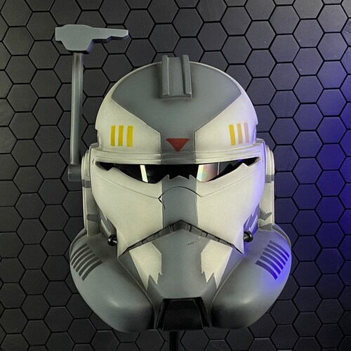 Clone Commander Bacara Phase 2 ROTS Helmet Star Wars Cosplay - Etsy