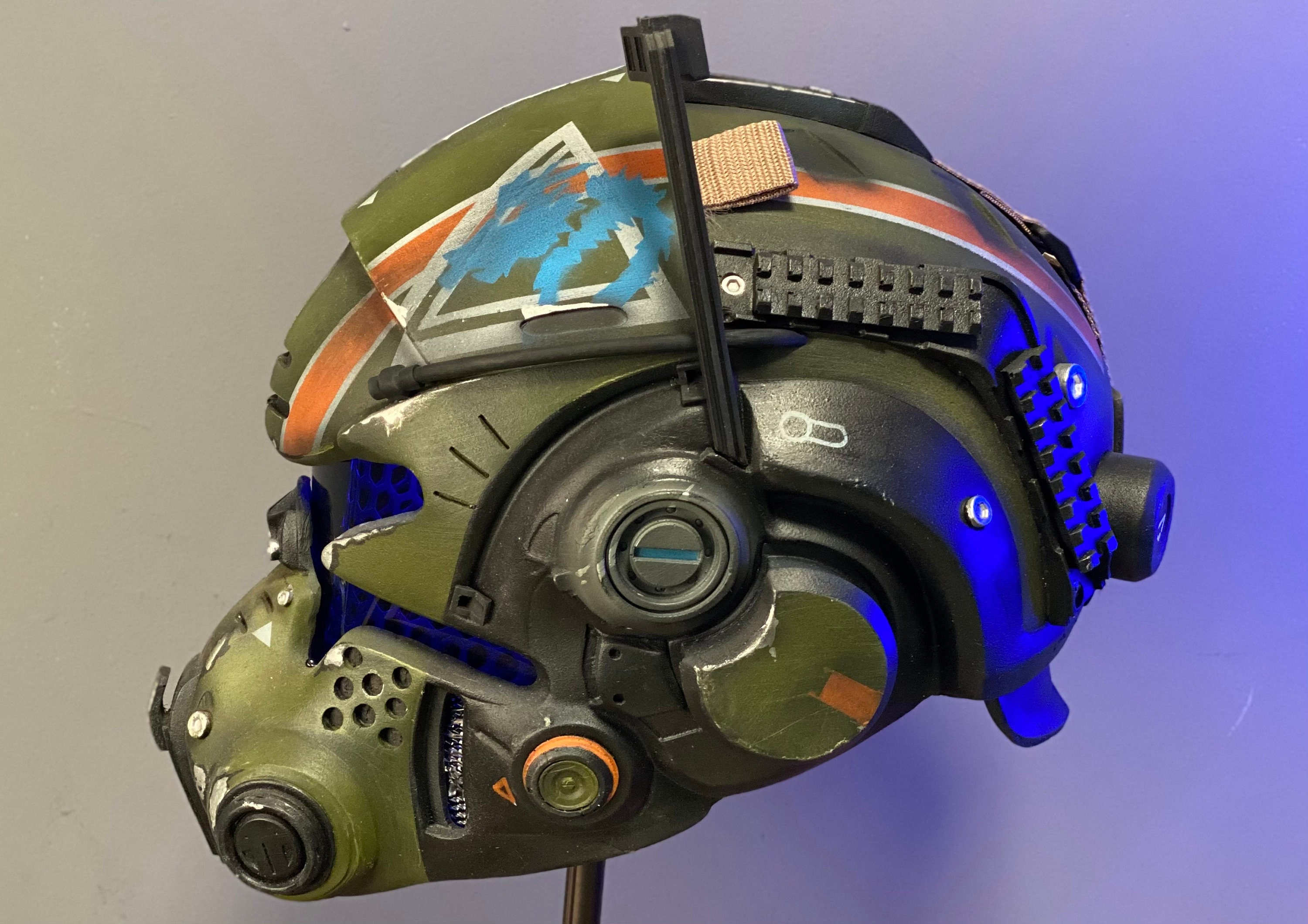 Pilot jack Cooper Helmet Titanfall 2 for Cosplay | Etsy Canada
