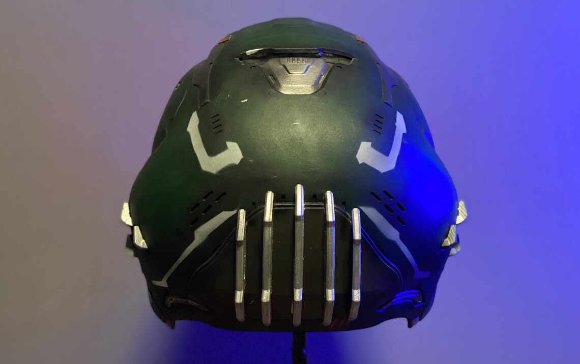 Doomguy Helmet DOOM Eternal for Cosplay and Airsoft ANY | Etsy Australia