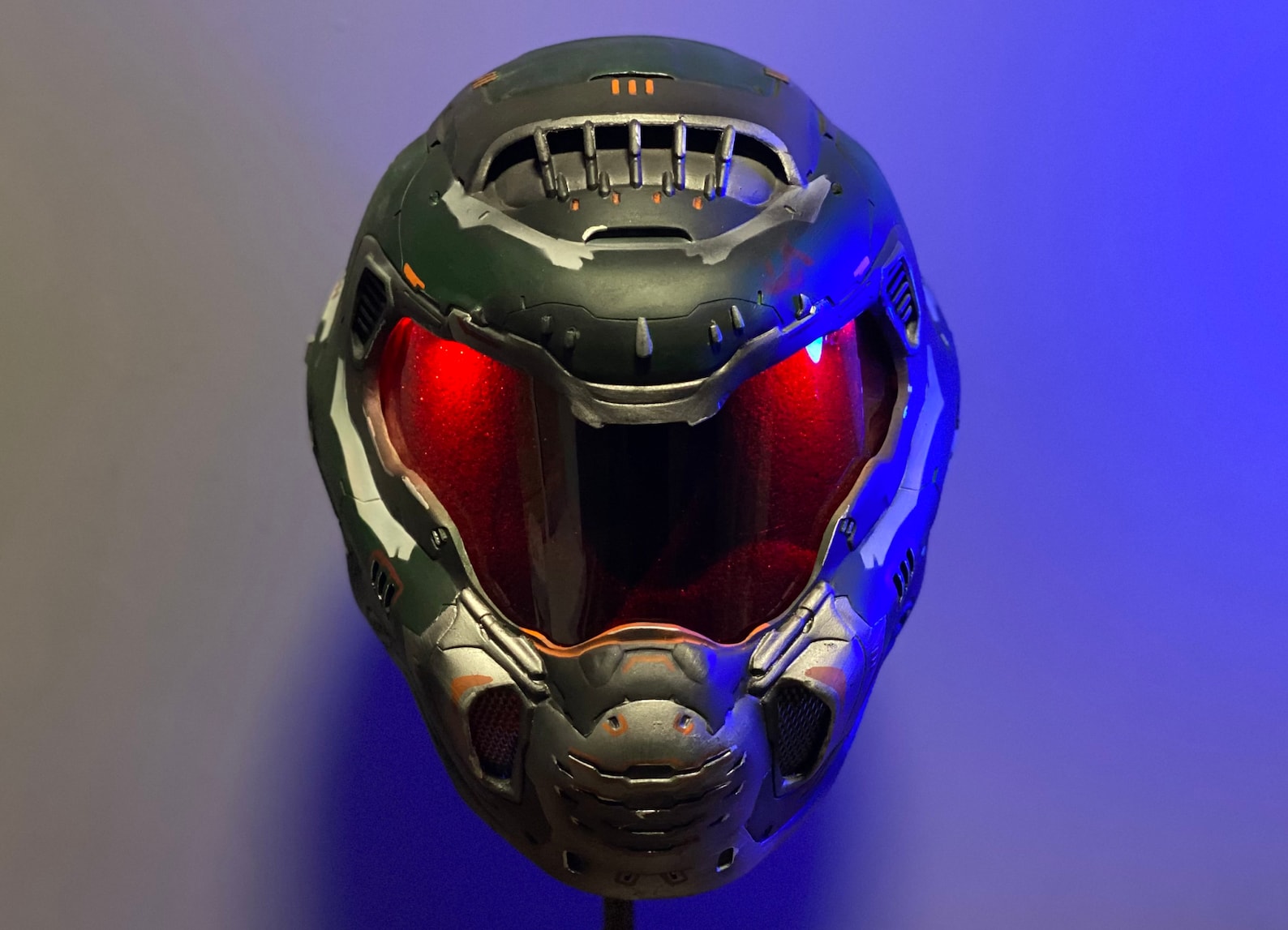 Doomguy Helmet DOOM Eternal for Cosplay and Airsoft ANY | Etsy Australia