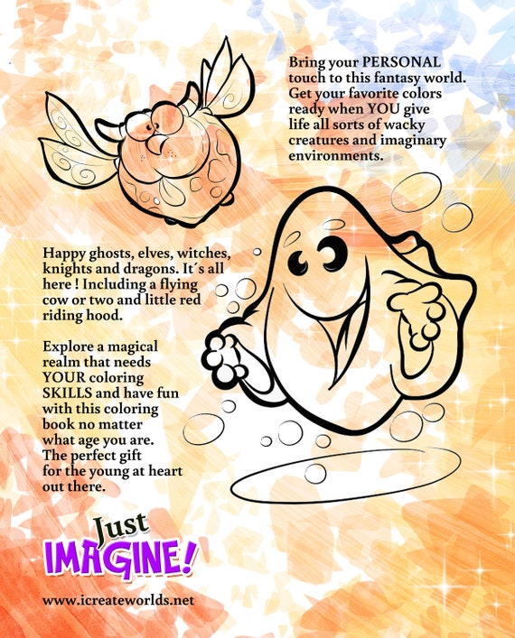 Imagine Coloring Pages