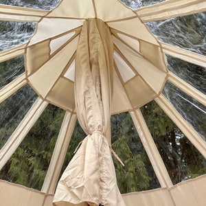 13 Ft. Stella Stargazer Tent. A 4M Glamping Tent With Skyview Ceiling ...