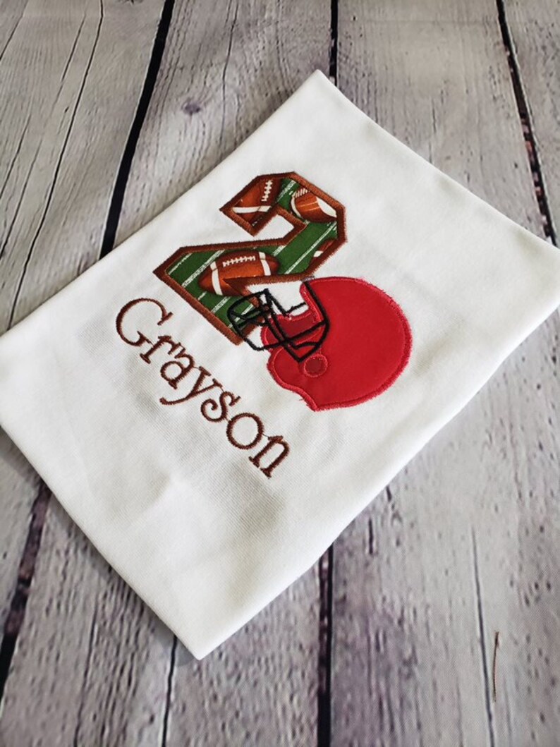 BOYS FOOTBALL SHIRT Numbers Shirt Embroidered Sports Shirt New Fashion ...