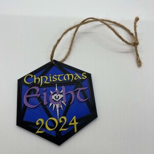 Custom 3D Printed Dnd Christmas Ornament | Personalized With Class ...