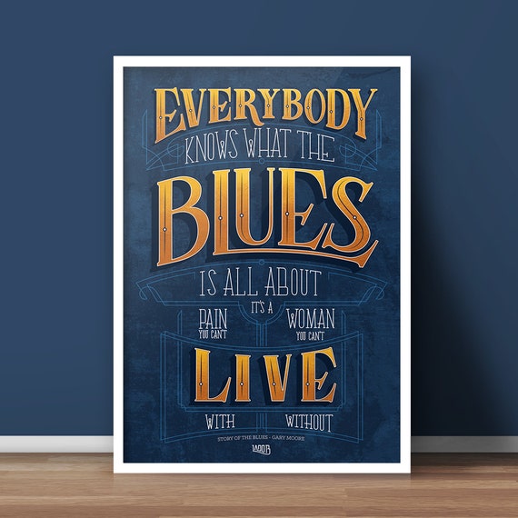 Lyric Typography Poster