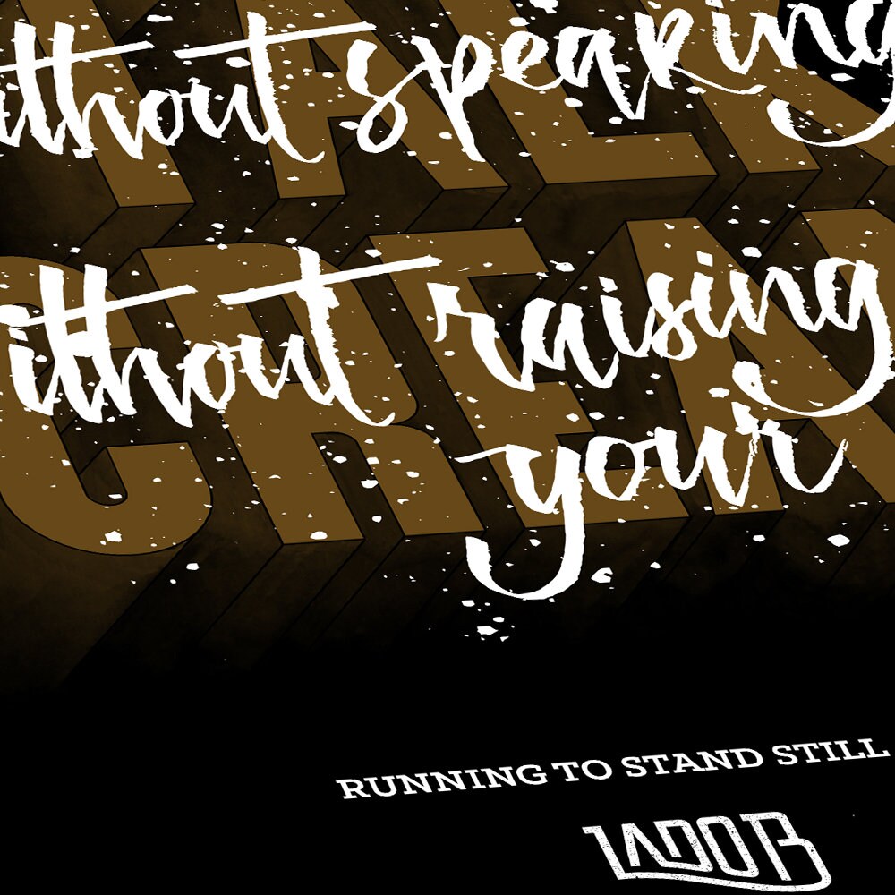 U2 Lyrics Poster - Typography Digital Print With Lyrics From the Song ...