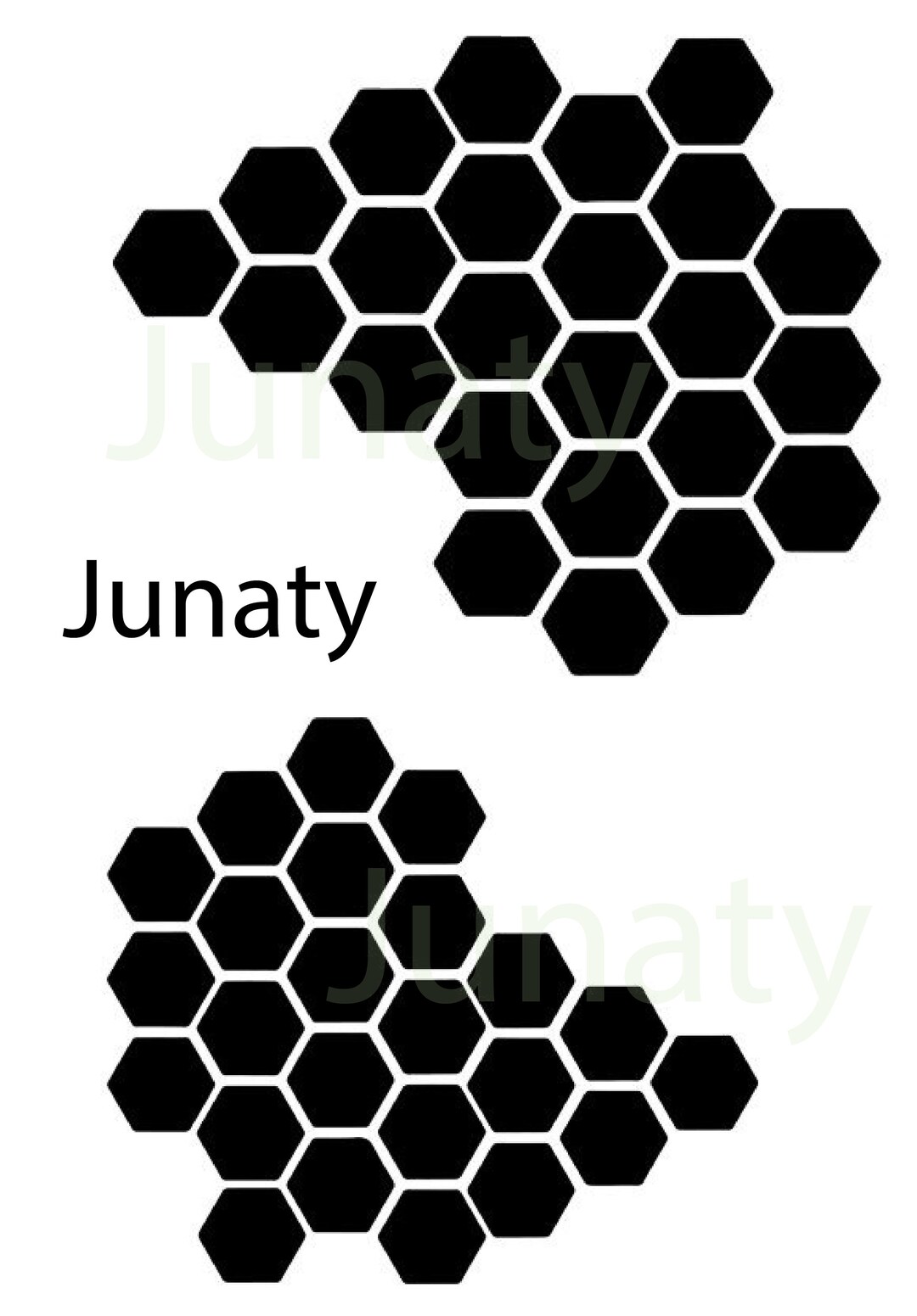 Honeycomb, Honey Crow Stencil, Stencil, Leaves Modern Pattern, Airbrush ...