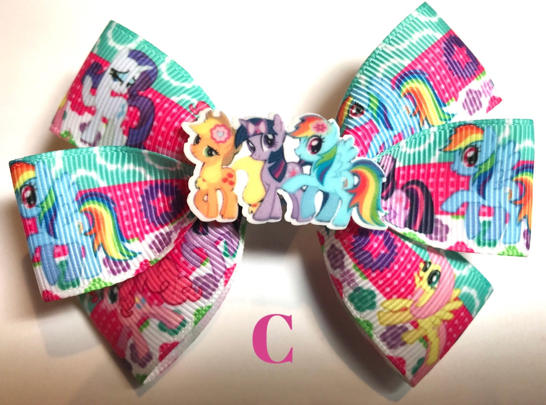 BEEutiful My Little Pony Inspired Bows for Big & Little Girls | Etsy