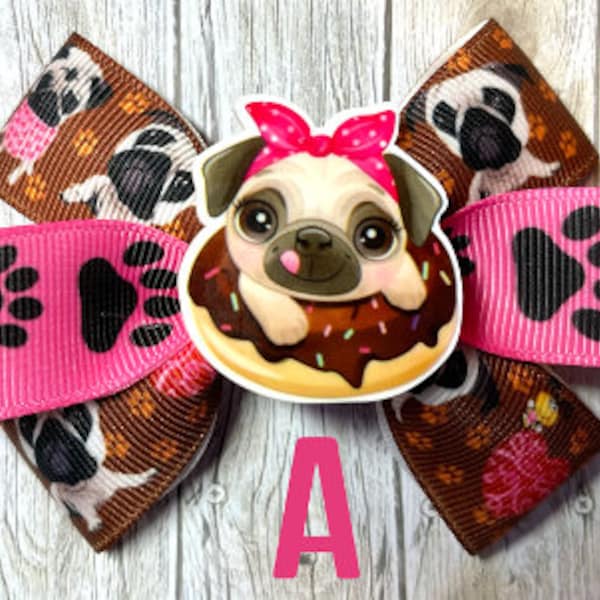 Poodle Hair Bow - Etsy