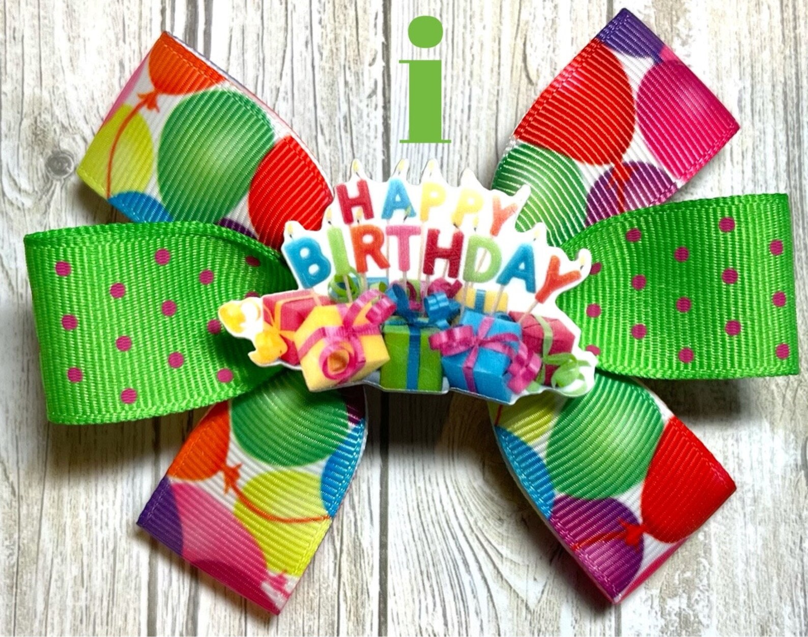 Beeutiful Happy Birthday Hair Bows for Big & Little Girls | Etsy