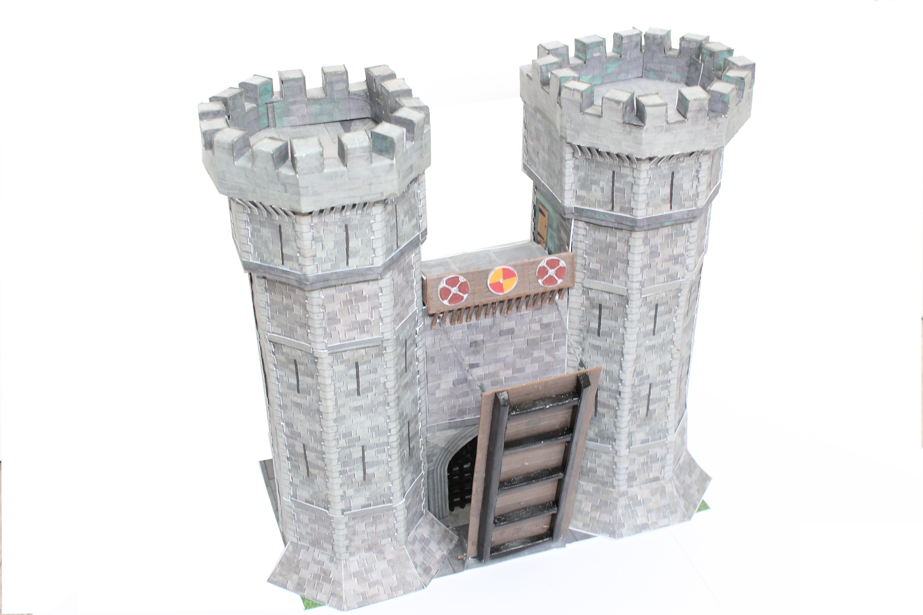 Dnd Guardhouse/gatehouse Card Model Kit. 10 Playable Surfaces, Moving ...