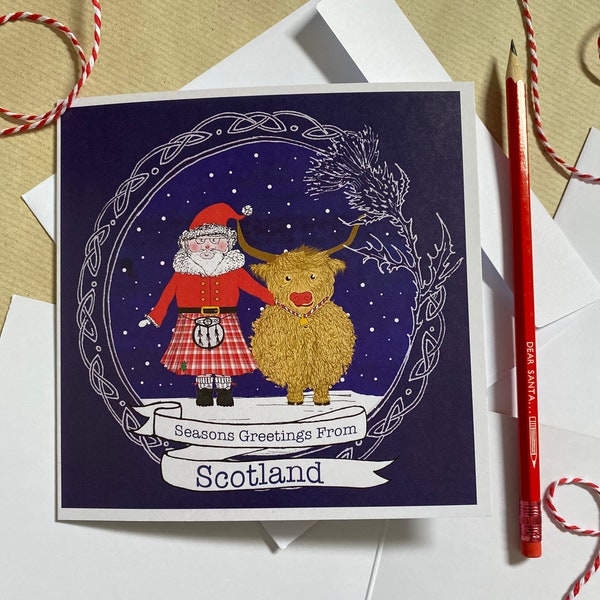 Scottish Christmas - Etsy UK