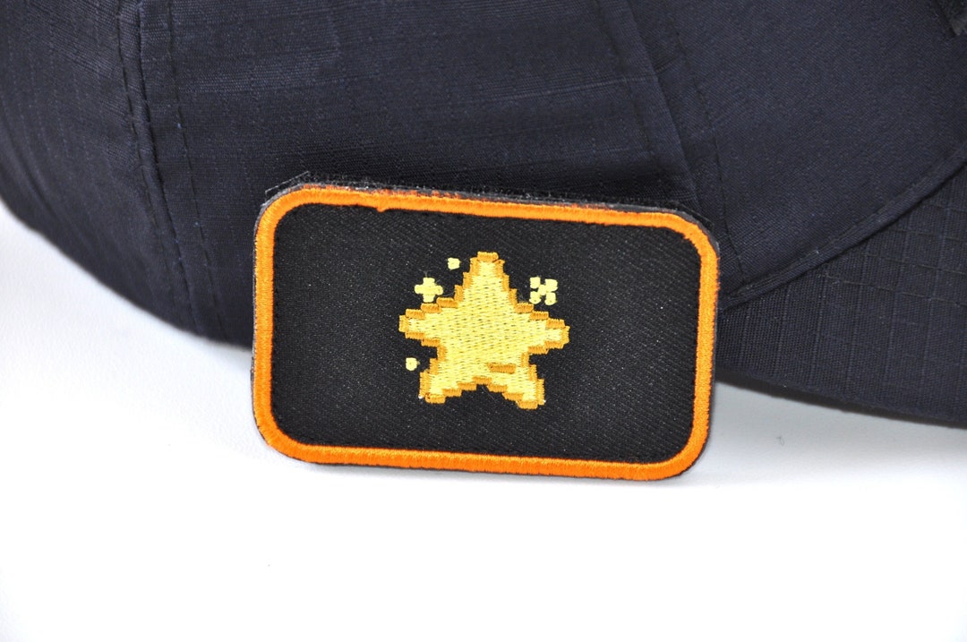 Star Patch 3x2'' Embroidery With Velcro Backing - Etsy