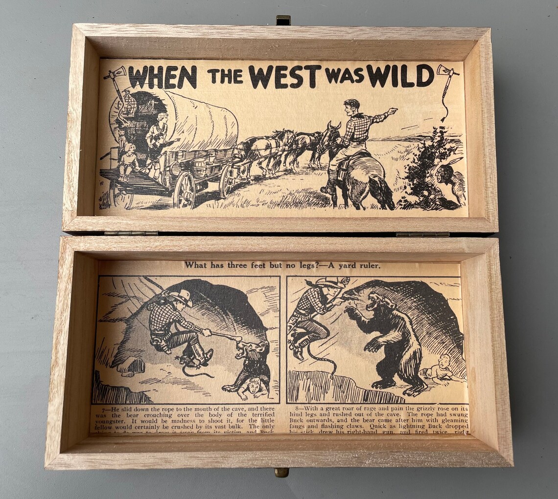 Wooden Initial Box - Etsy