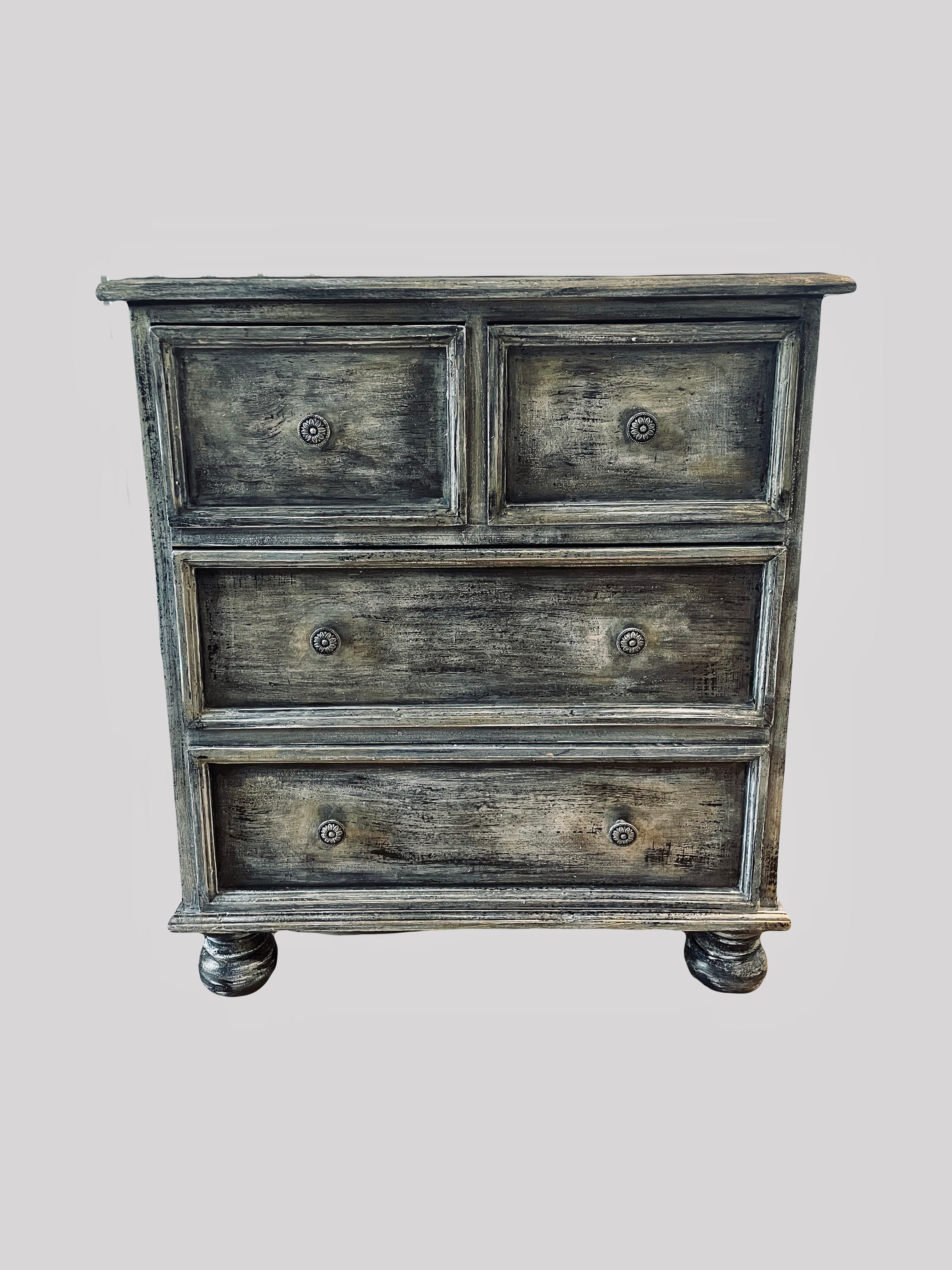 Rustic Distressed Chest of Drawers - Etsy