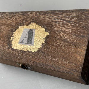 Wooden Initial Box - Etsy