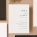 Wedding Invitation With Guest Name Space - Etsy UK