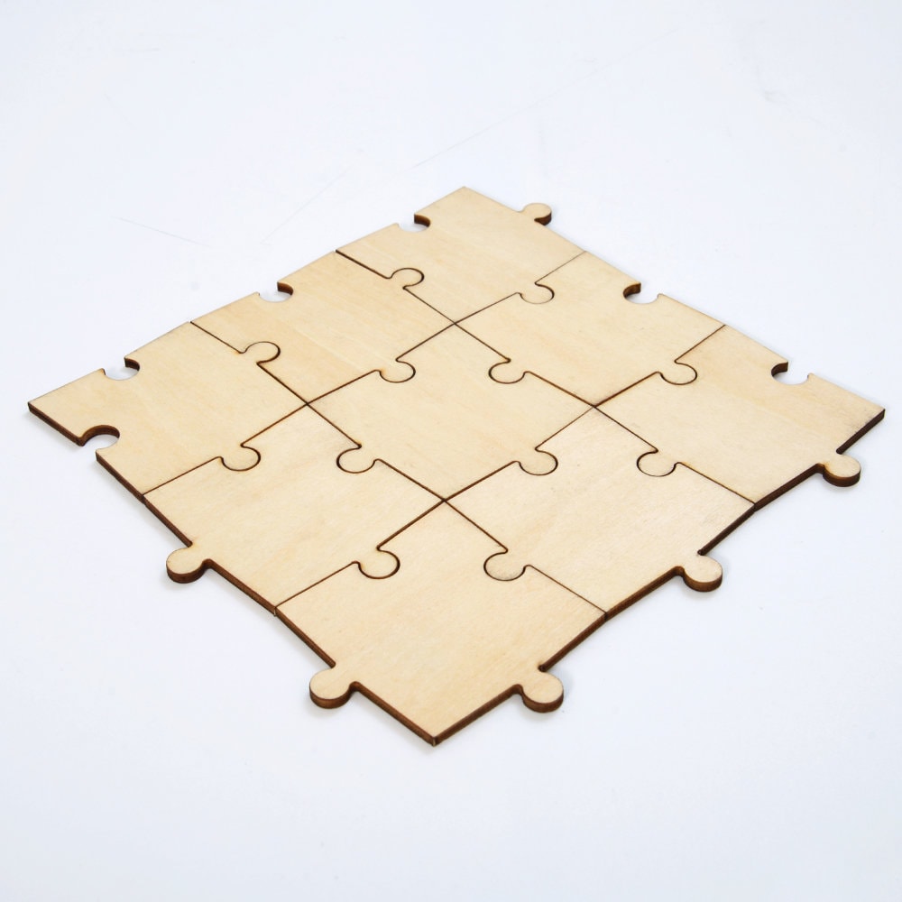 Blank Single Endless Wooden Puzzle Piece - Etsy