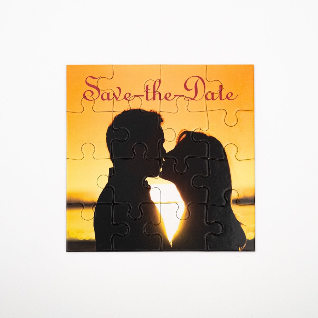 Personalized Square Invitation Puzzles 5x5 Inch - Etsy