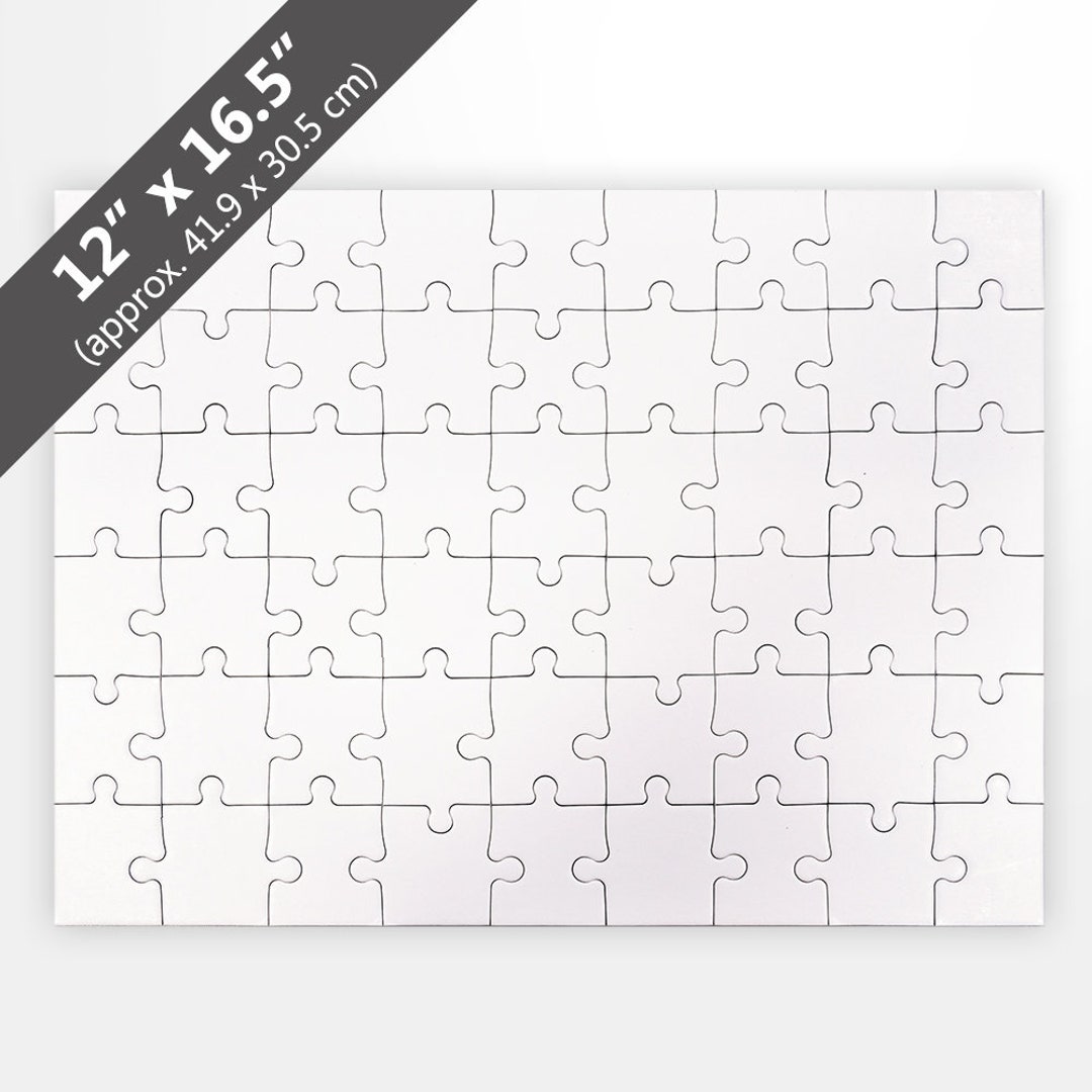 Rohling 12x16,5 Zoll Puzzle (54 Stück) - Etsy.de