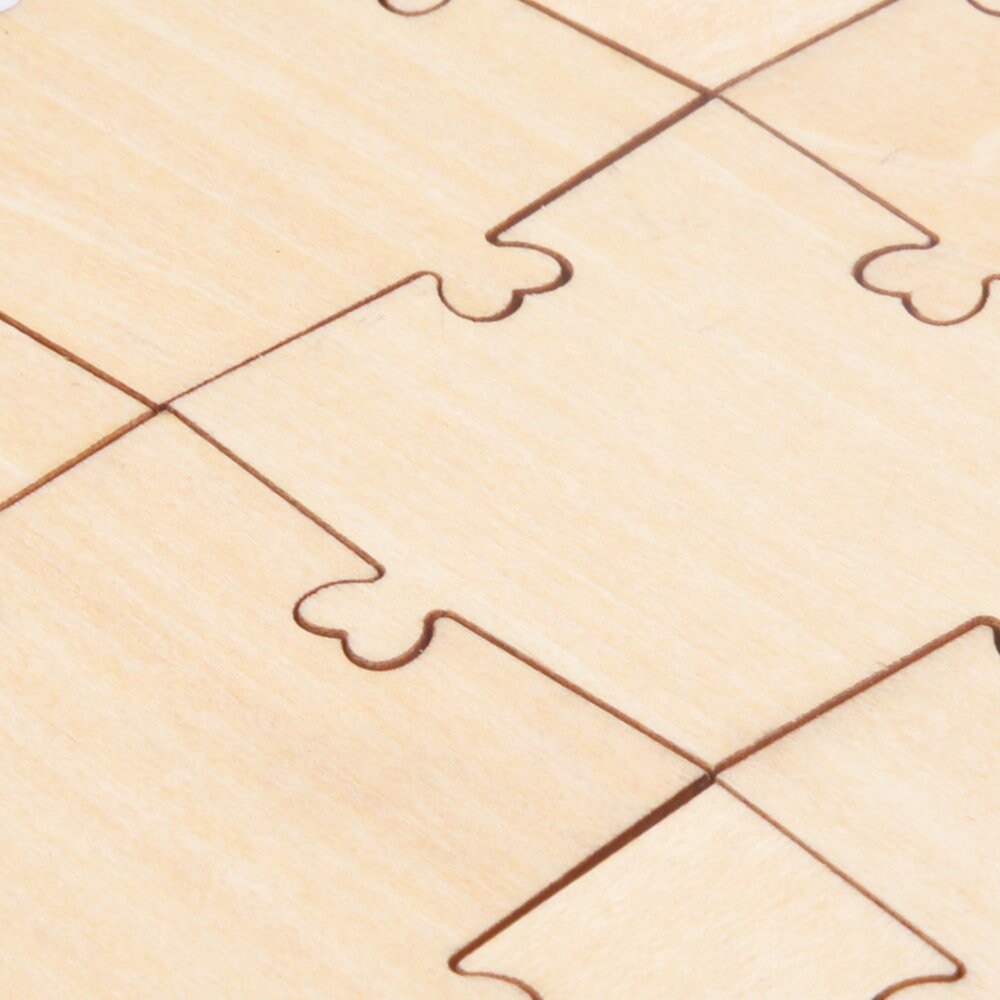 Blank Single Endless Wooden Puzzle Piece - Etsy