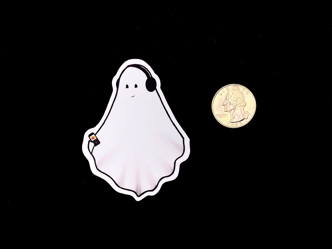Cute Ghost Stickers - Etsy