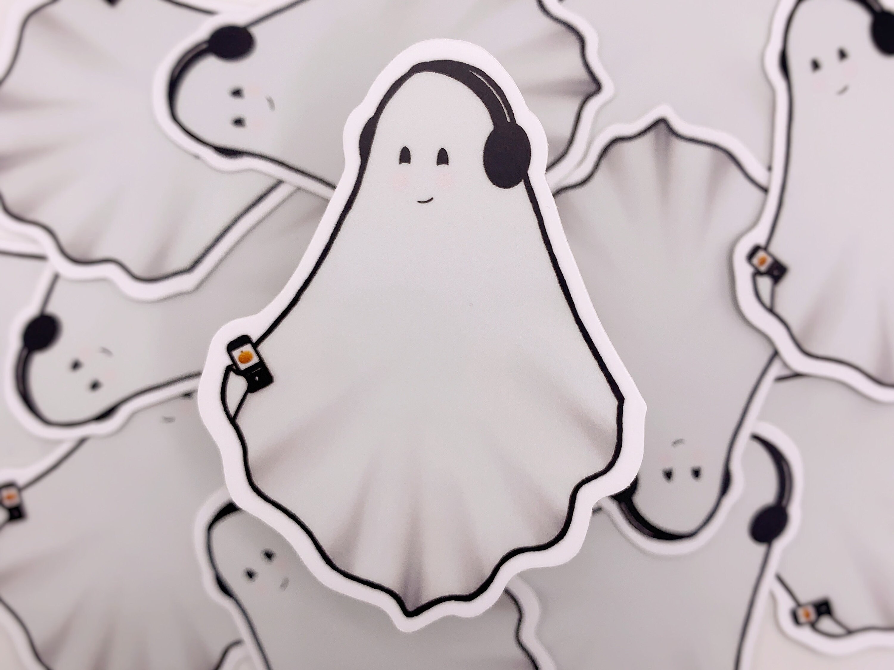 Cute Ghost Stickers - Etsy