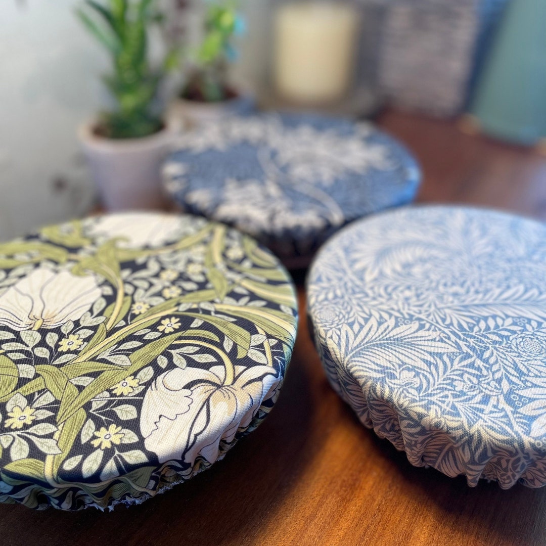 Handmade Cotton Bowl Cover: Reusable Eco-friendly Food Covering - Etsy UK