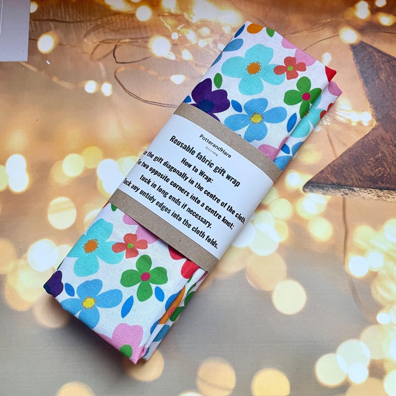 Fabric Gift Wrap - 60+ Gift Ideas for 2024