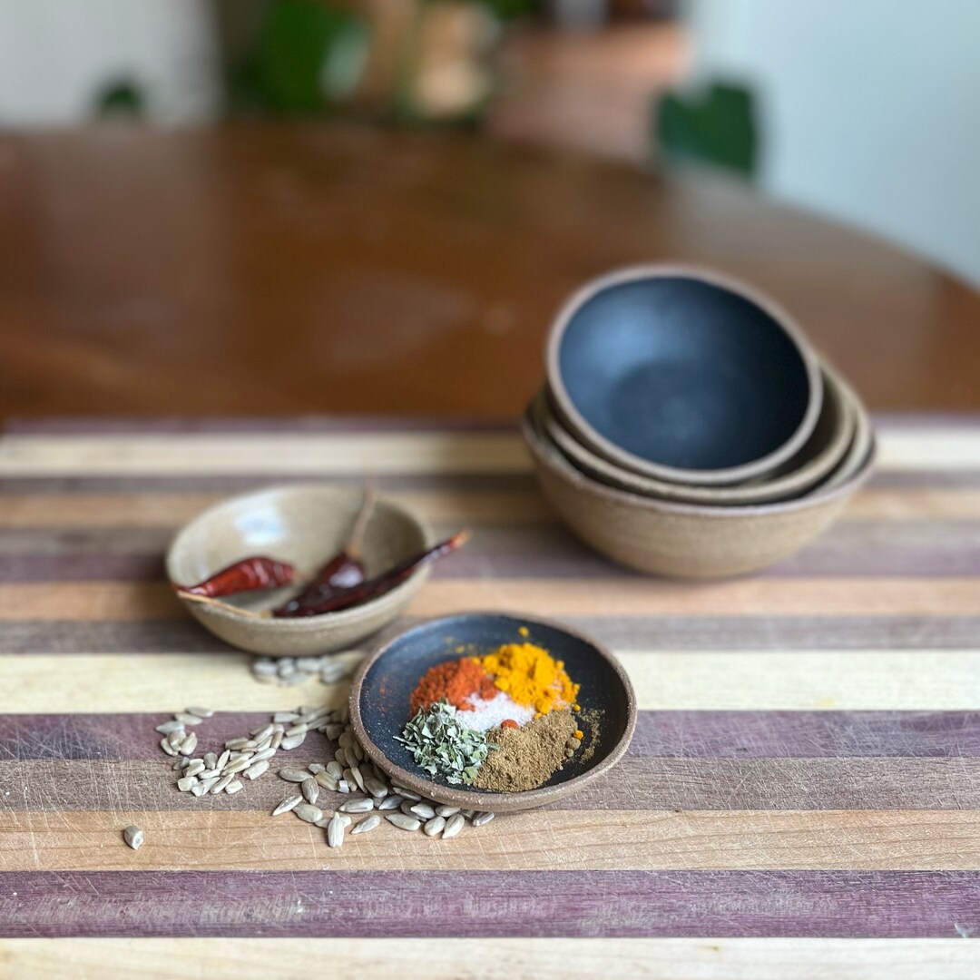 Ceramic Spice Bowls 1st Century Pottery Inspired by the Chosen - Etsy