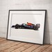 Original Drawing | Red Bull RB18 #1 Max Verstappen 2022 | Oracle Red ...