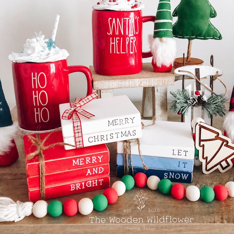 Christmas Mini Books - Etsy