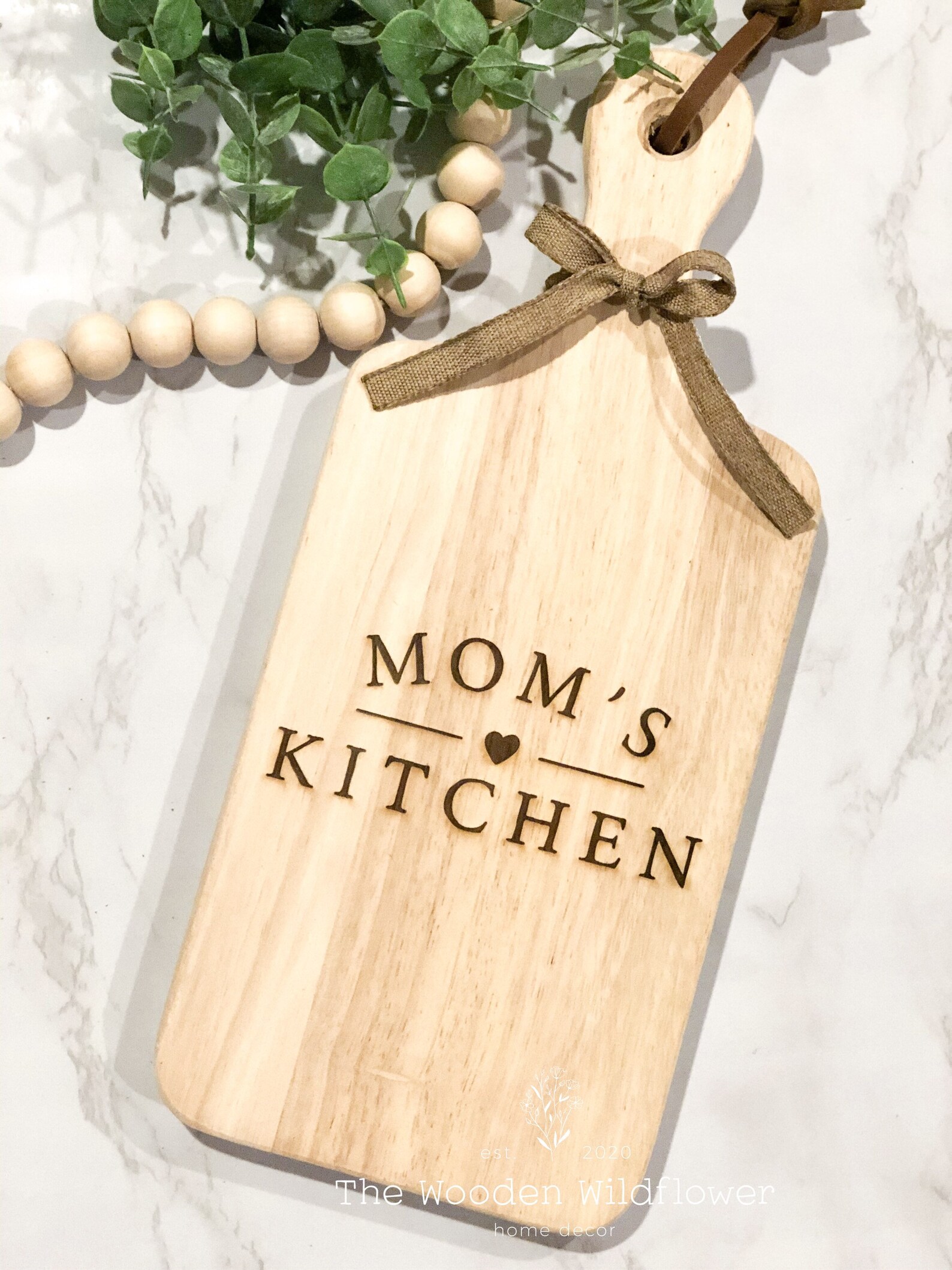 Mom’s Kitchen Cutting Board / Mothers Day Cutting Board / Charcuterie ...