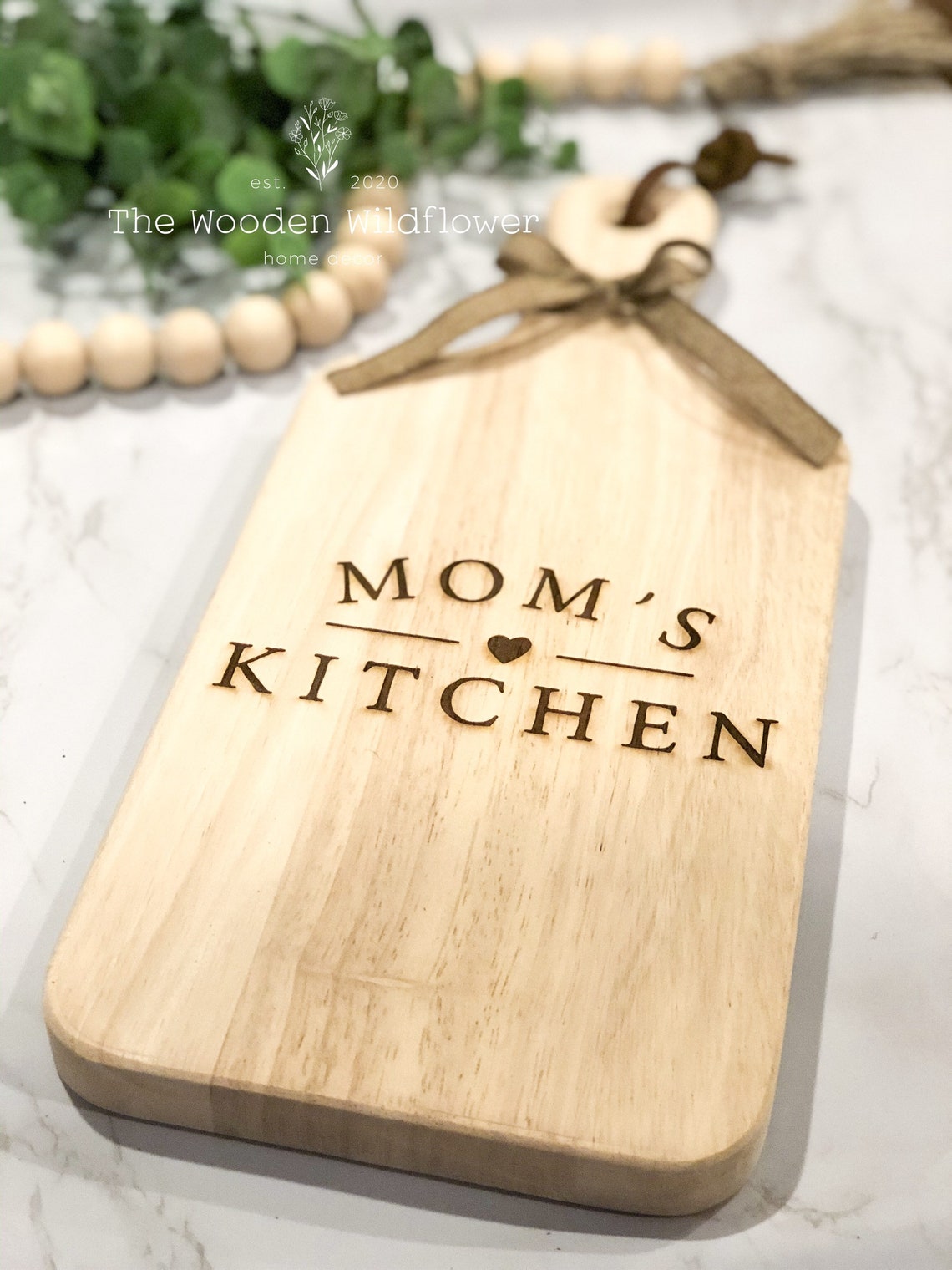 Mom’s Kitchen Cutting Board / Mothers Day Cutting Board / Charcuterie ...