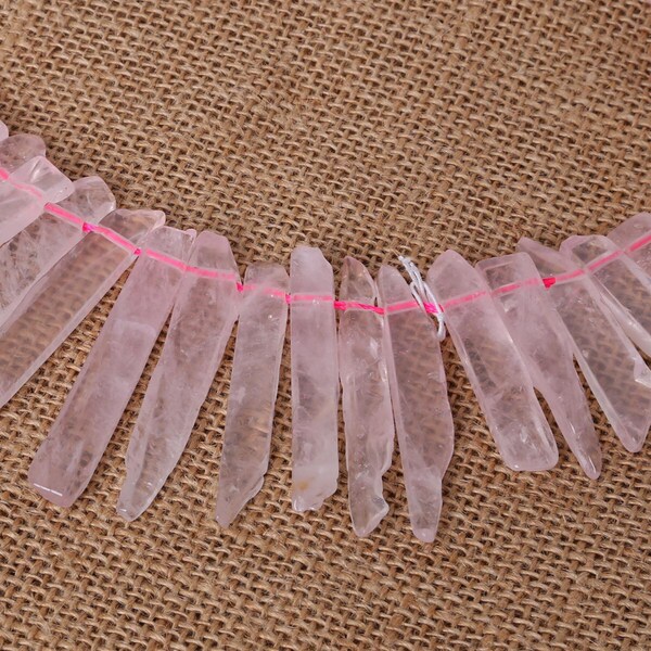 Raw Rose Quartz - Etsy