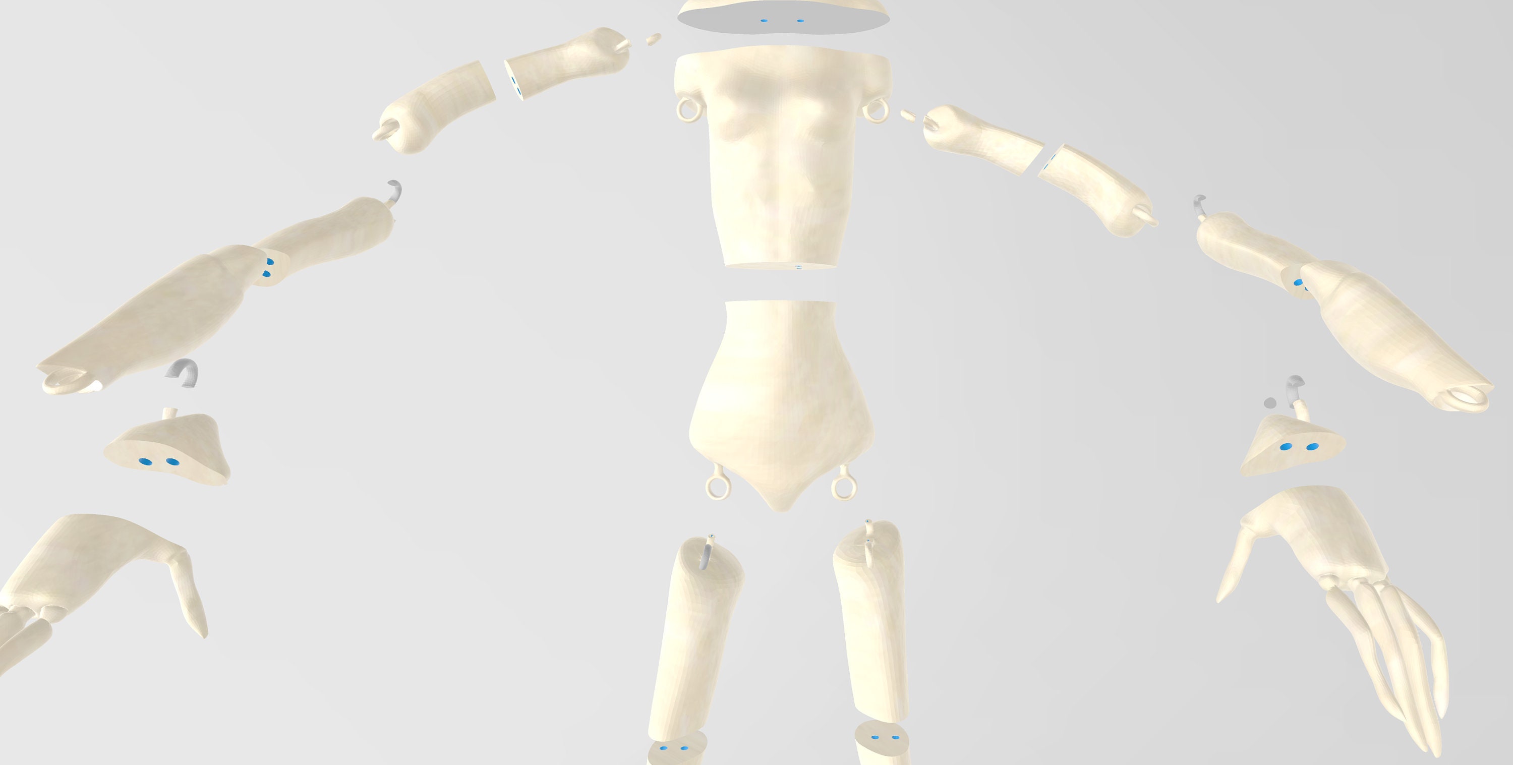 Donna Beneviento Angie Doll 3d Printed Kit Resident Evil 8 Etsy