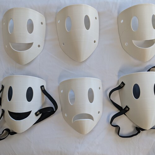 High-rise Invasion Inspired 3D Printed Cosplay Masks and Kit - Etsy
