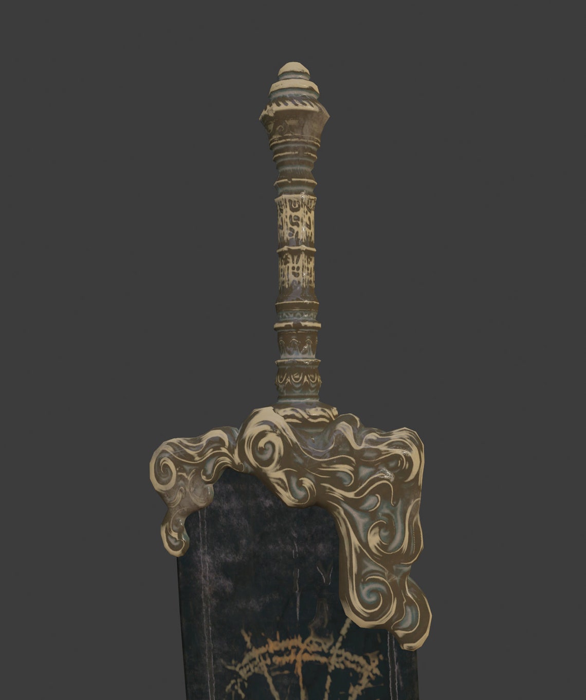 Radahn Sword Starscourge Greatsword Digital 3D Model - Etsy