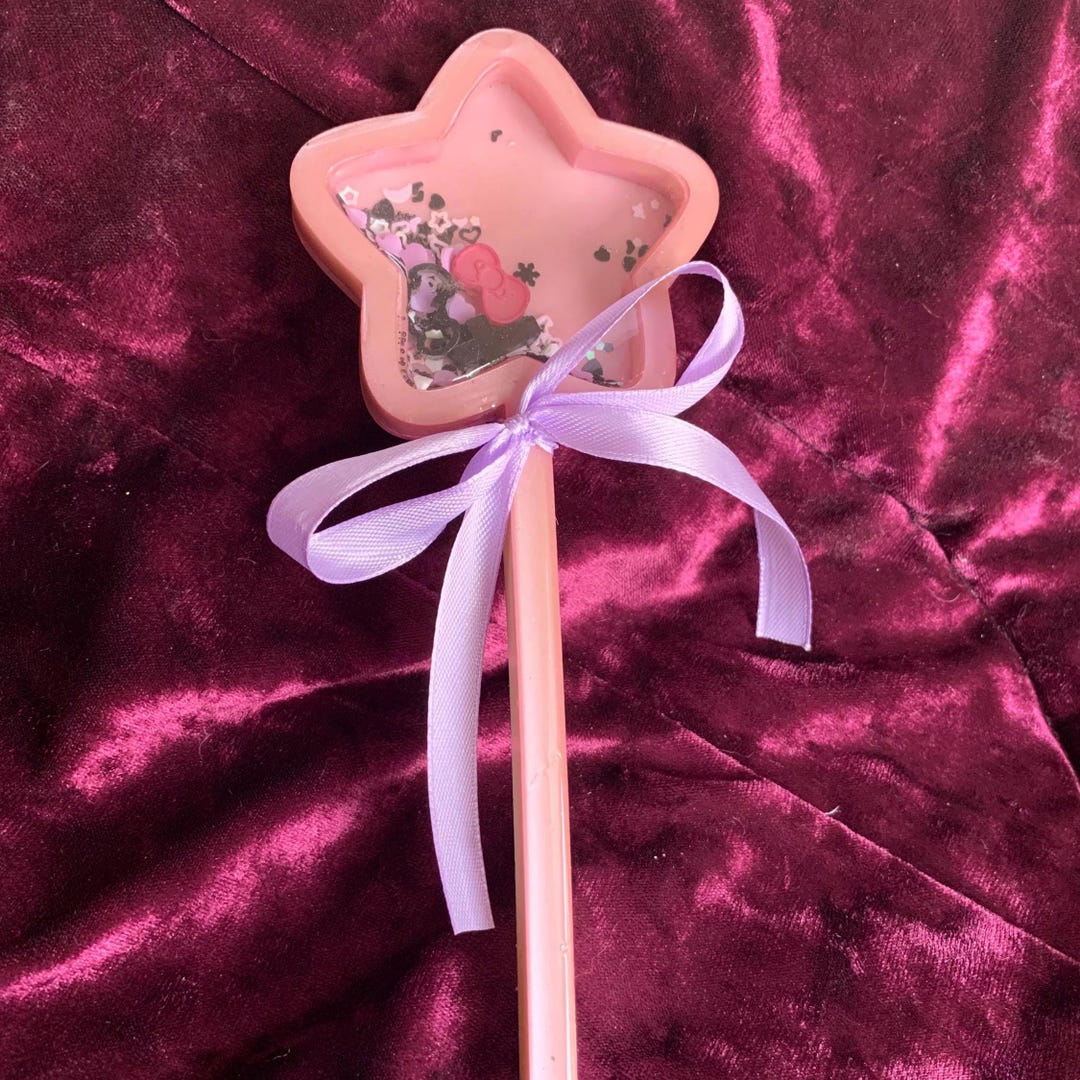 Pastel Goth Resin Rattle/shaker Wand - Etsy