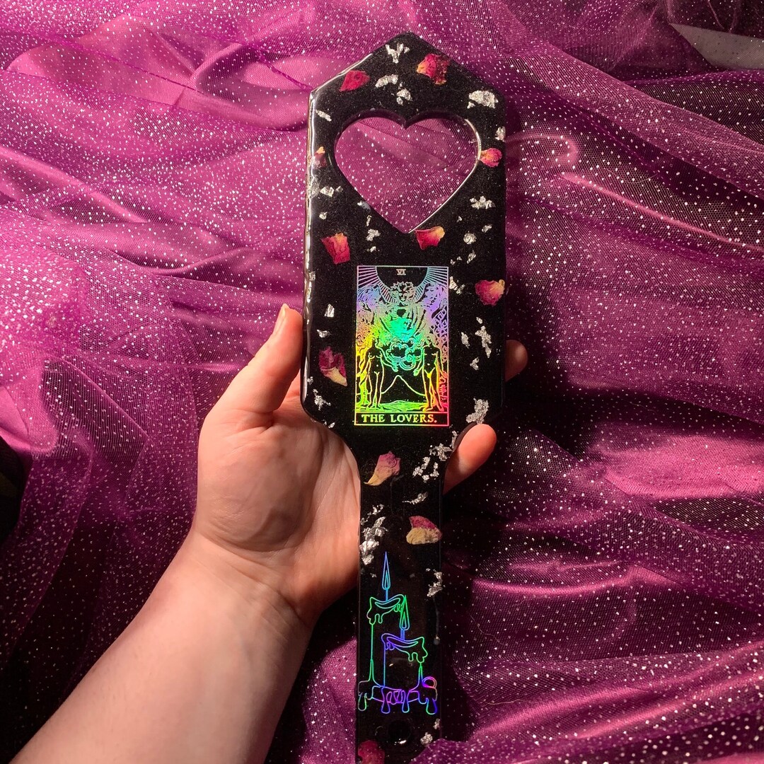 Tarot Card Paddle, “the Lovers” (suitable for Heavy Impact) - Etsy