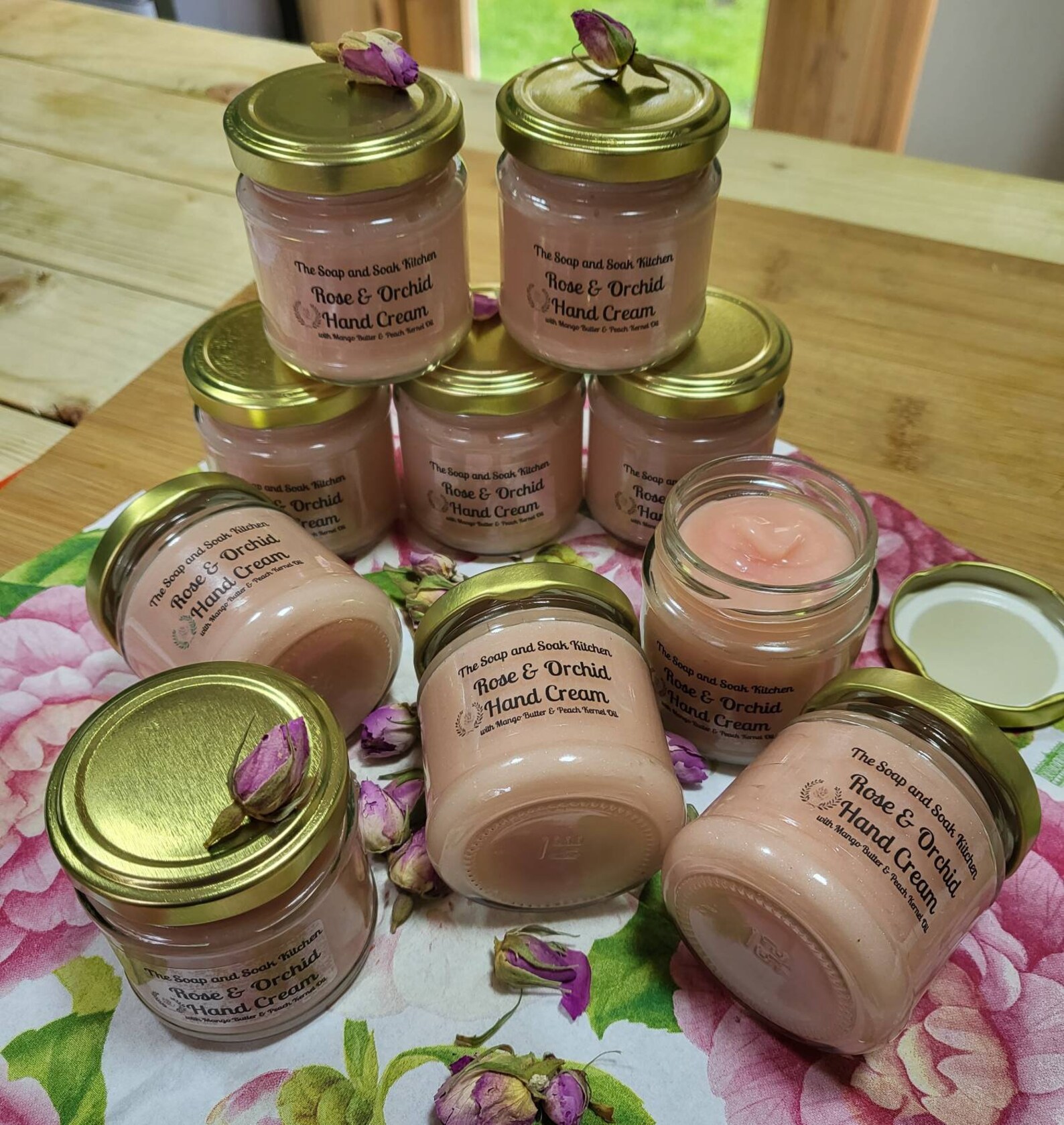 Rose & Orchid Hand Cream - Etsy UK