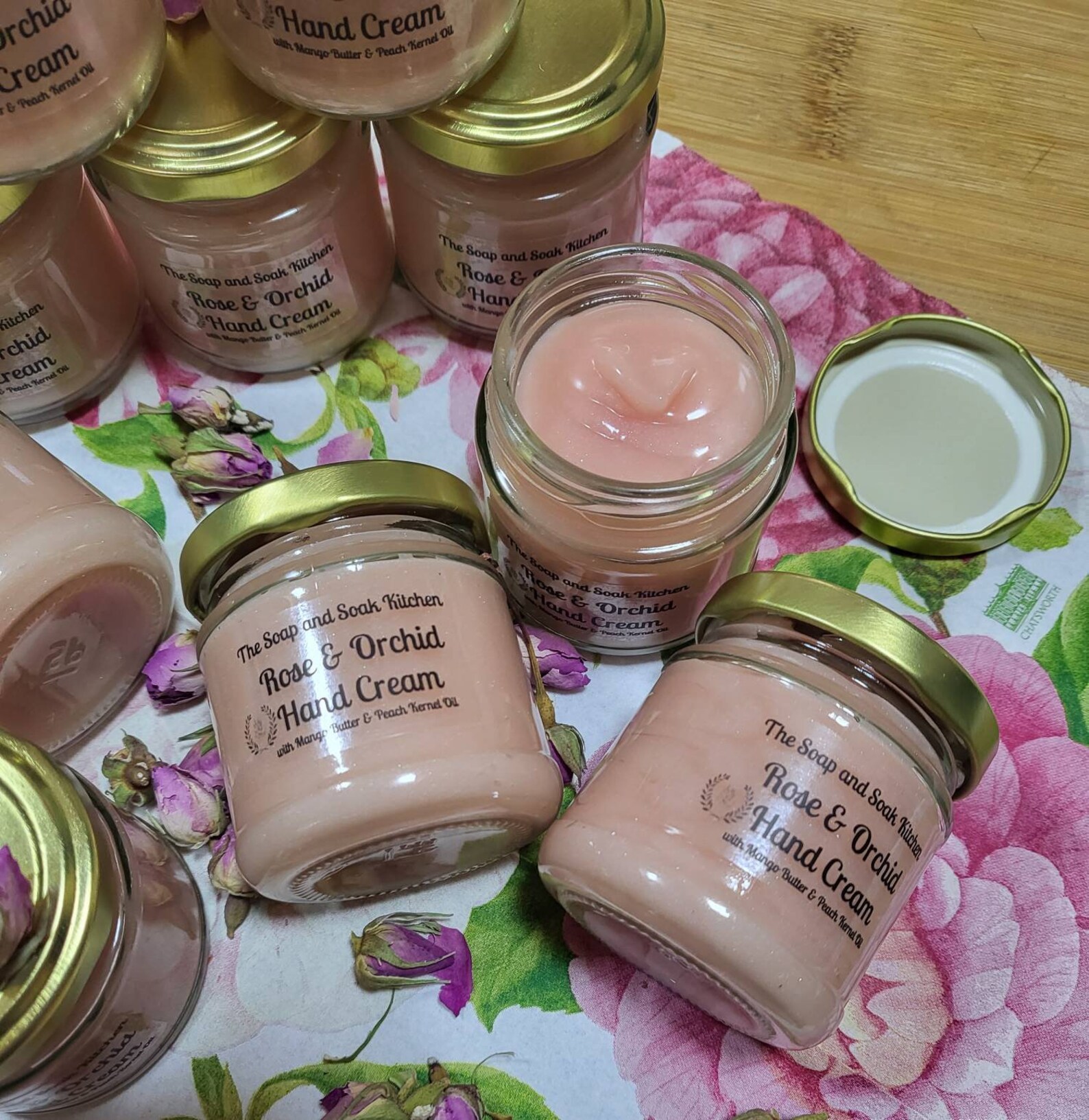 Rose & Orchid Hand Cream - Etsy UK