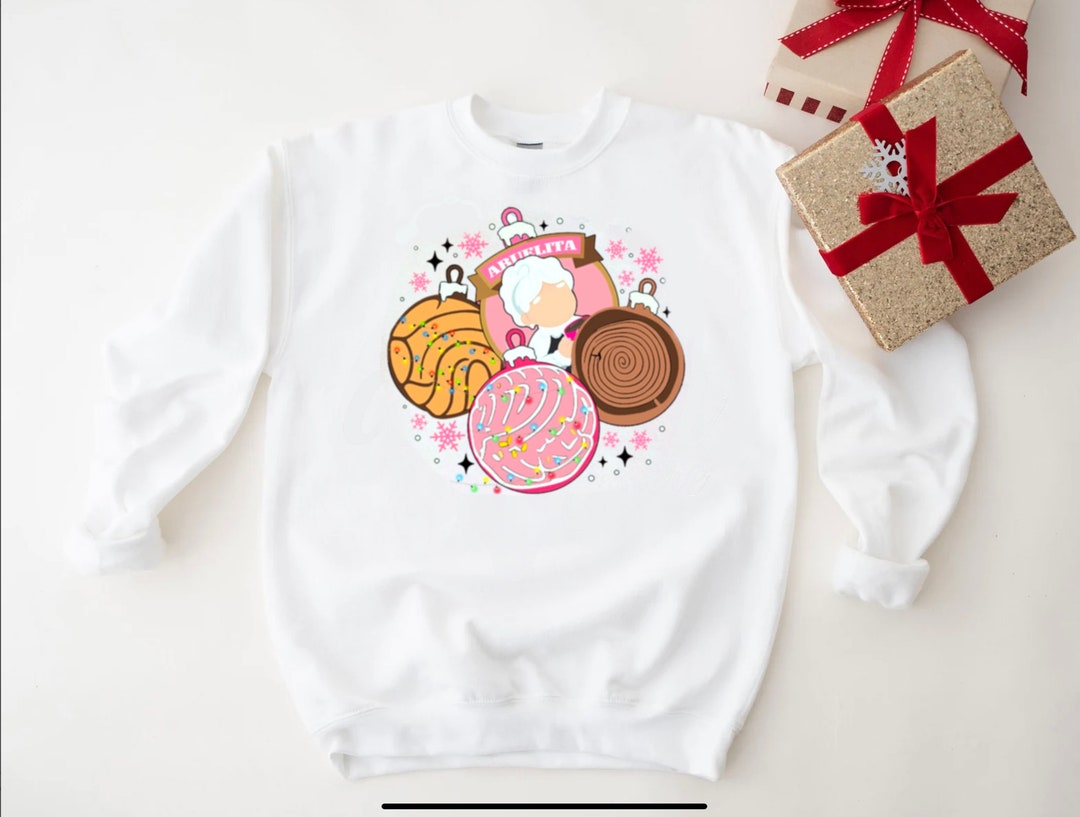 Chocolate Abuelita and Conchas Sweatshirt - Cute Christmas Sweatshirt ...