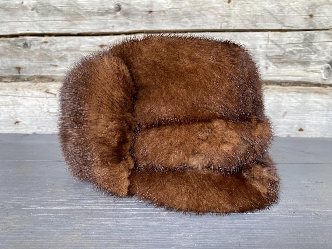Vintage Mink Fur Hat
