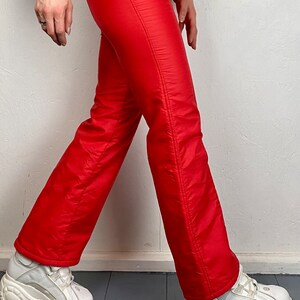 Vintage Red Ski Pants, Salopettes Winter Wear Junior 164, Xs - Etsy