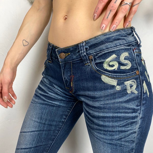 G Rise Jeans - Etsy