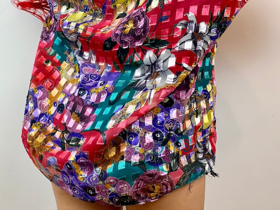 Funky vintage blazer from HERMANN LANGE , colourful … - Gem