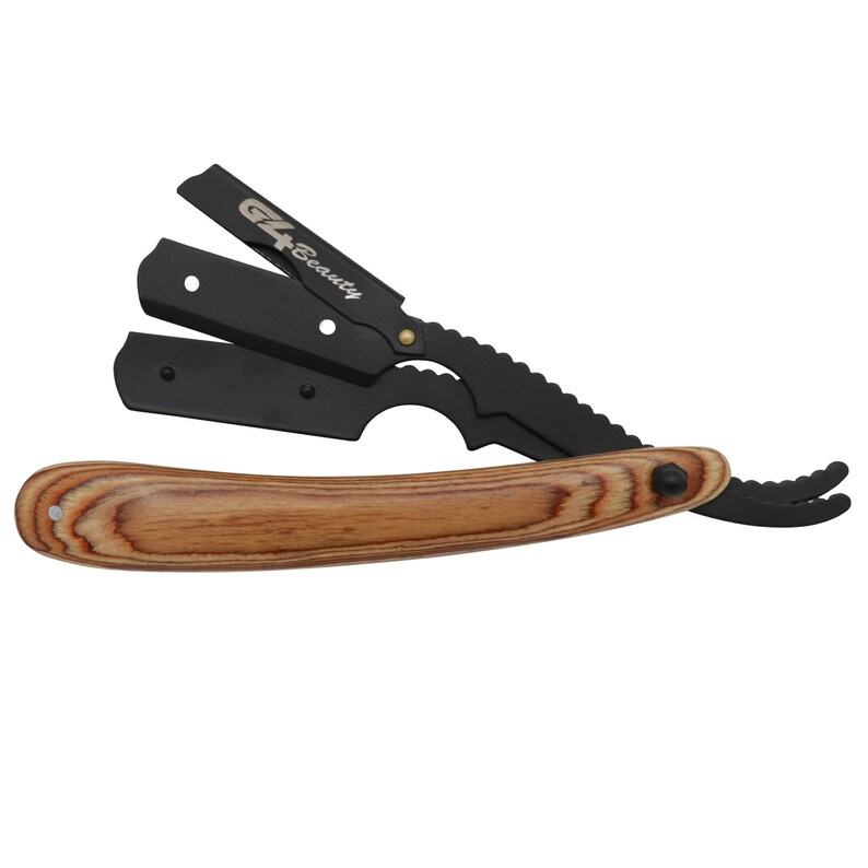 G4 Straight Edge Razor Professional Barber Artifical Wood - Etsy