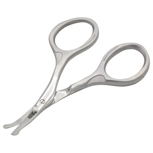 Nose Hair Scissors, Rounded Tip Facial Hair Trimming Scissors ...